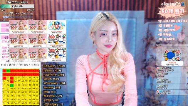 나와 함께해주라♥ 고민상담패평패션평가혜자리액션50뽑기신입여캠 댄스소통연애상담 아프리카tv Vod