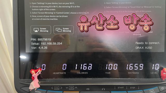 신입남캠154일차 시즌2 바디프로필을 위한 지옥의 유산소 방송 With 이지현회원님 아프리카tv Vod