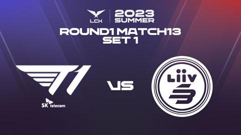 [T1 vs LSB] 1세트 / 2023 LCK Summer Split | SOOP VOD