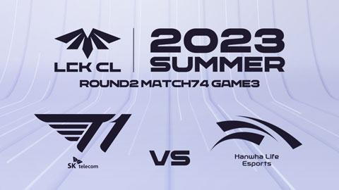 T1 vs HLE Match74 Game3 | 07.25 | 2023 LCK CL 서머 스플릿 | SOOP VOD