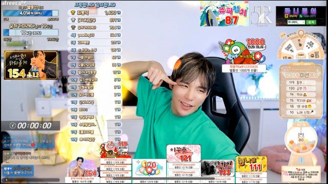 신입남캠208일차 S2 Mvp💚봉석이형 단우 상우 직급프리데이 직급전쟁 힘내자👍🏻 아프리카tv Vod