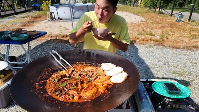 이모할머니 전통 550년 솥뚜껑 통앞다리살 총각김치찜 가보자 전남 여수 순천 시골 먹방 힐링 여행 아프리카tv Vod
