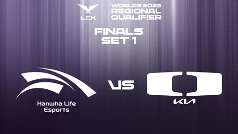 [HLE vs DK] 1세트 / 2023 LoL 월드 챔피언십 LCK 대표 선발전 | SOOP VOD