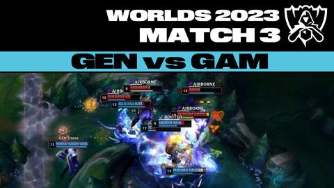 [GEN vs GAM] / 2023 월드 챔피언십 스위스 스테이지 | SOOP VOD