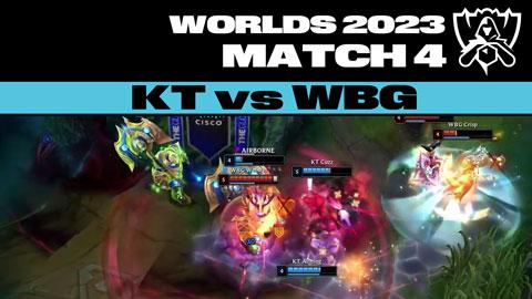 [KT vs WBG] / 2023 월드 챔피언십 스위스 스테이지 | SOOP VOD