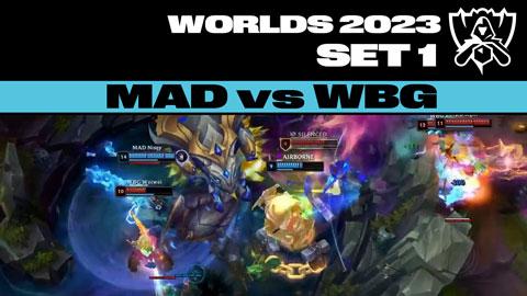[MAD vs WBG] 1세트 / 2023 월드 챔피언십 스위스 스테이지 | SOOP VOD