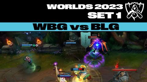 [WBG vs BLG] 1세트 / 2023 월드 챔피언십 4강 | SOOP VOD