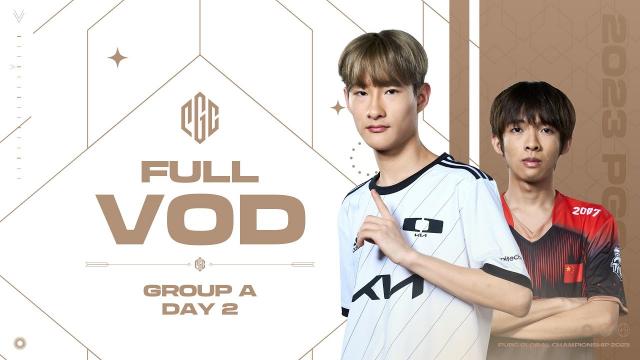 PGC 2023 그룹 스테이지 그룹 A DAY 2 | SOOP VOD