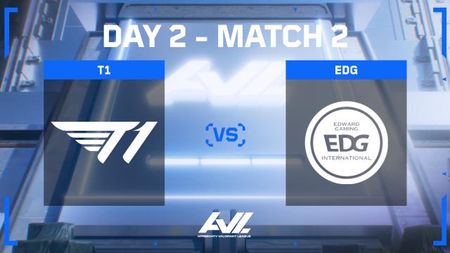 T1 vs. EDG ─ AVL 2023 ─ Group Stage Day2 | SOOP VOD
