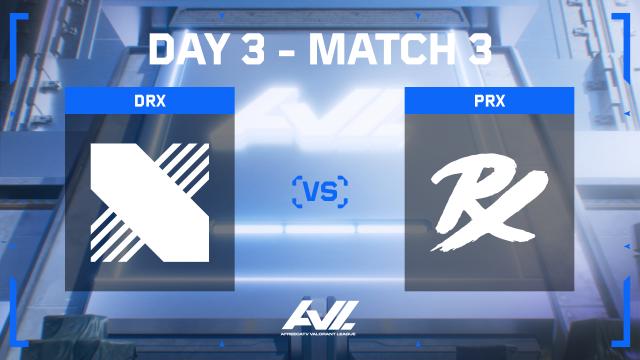 [EN] DRX vs. PRX ─ AVL 2023 ─ Group Stage Day3 | SOOP VOD