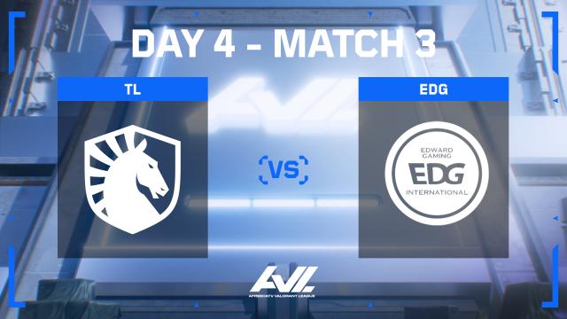 TL vs. EDG - 그룹스테이지 DAY4 / AVL 2023 | SOOP VOD