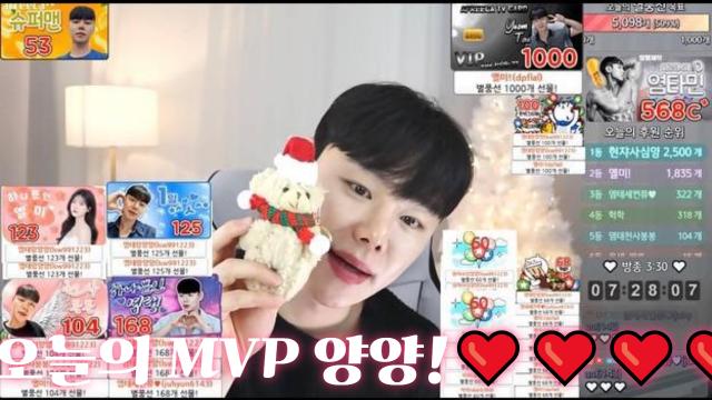 양양이 열혈 입성 축하 ️ ️ ️ 양양 Mvp 2500개 감사합니다 ️ 신입 남캠 Dslr 놈캠 몸1티어 맞즐 맞팬 부산