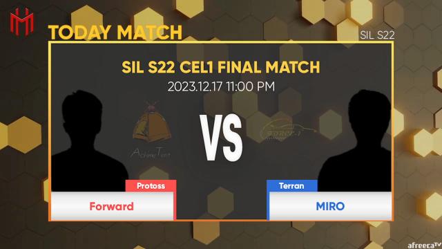 [사일] 스타 HAMIC 하믹개인리그 S22 CEL1 결승전 Forward(P) vs MIRO(T) | SOOP VOD