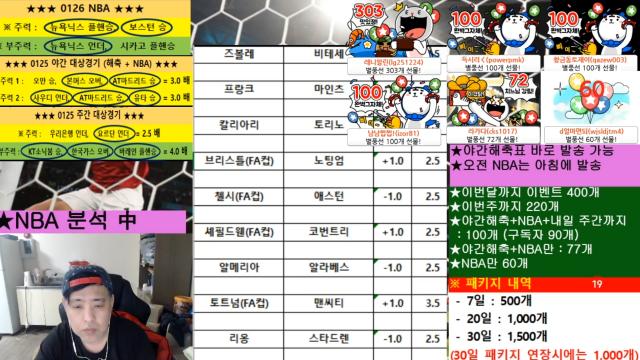 ★해축nba 연승 가봅시다★해축nba 주력 모두 적중주간도 계속 연승 가봅시다★찹쌀의 스포츠분석 해외축구전문 국내경기