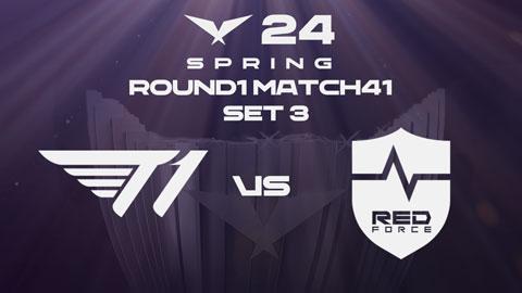 [T1 vs NS] 3세트 / 2024 LCK Spring Split | SOOP VOD