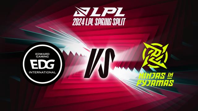 [EDG vs NIP] 2024 LPL 스프링 | 피셔, 루키 | SOOP VOD