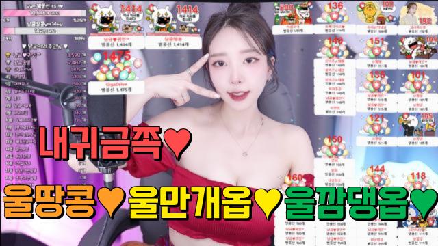 뽀렌즈 오늘의 냥주인님 내귀금쪽♥ 울땅콩♥ 울만개통팬♥ 깜댕옵♥ 감사합니당♥ 해금 음방 노래 리액 소통 맛집