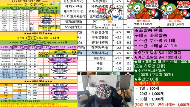 ★해축 49배 적중★mlbnba 전체 승패라인 올킬★찹쌀의 스포츠분석 해외축구전문 국내경기 Nba Mlb 야구 추국