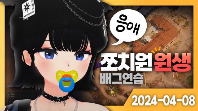 쪼치원 원생끼리 모여서 배그 연습할꺼에욤 W아린x아련 Soop Vod