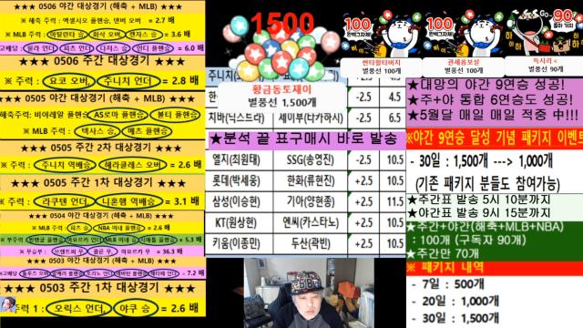 ★대망의 야간 9연승 달성 및 주야 통합 6연승도 성공 Mlb주력 및 6배까지 적중★찹쌀의스포츠분석 해외축구전문 Mlb전문