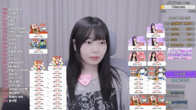 1층! 갓빠샤 7000핵통팬 감사합니댱💙 | 아프리카TV VOD