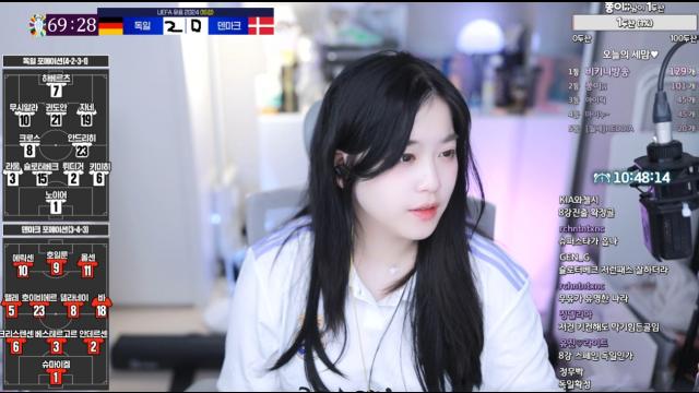 6.29-2 독일vs덴마크 유로 16강 입중계 가보자규! 세월 피파4 FC | SOOP VOD