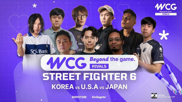 WCG 2024 RIVALS KOR vs U.S.A vs JPN SF6 | SOOP VOD