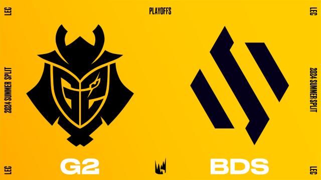[G2 vs BDS] 2024 LEC 서머 플레이오프 | 아이스 | SOOP VOD
