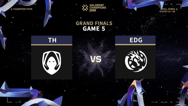 EDG vs TH - 결승전 GAME 5 — GRAND FINAL / VCT 챔피언스 서울 | SOOP VOD