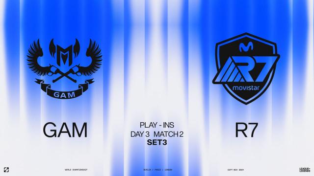 [GAM vs R7] 3세트 / 2024 월드 챔피언십 플레이-인 스테이지 | SOOP VOD
