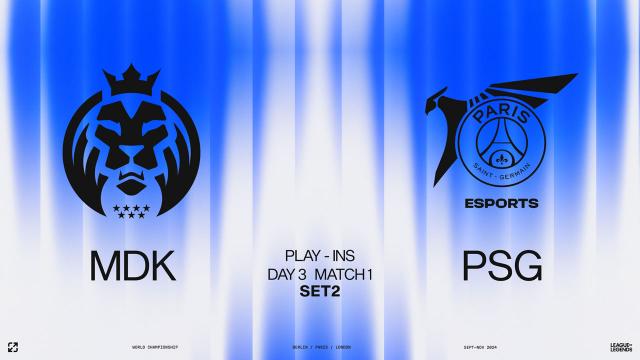 [MDK vs PSG] 2세트 / 2024 월드 챔피언십 플레이-인 스테이지 | SOOP VOD