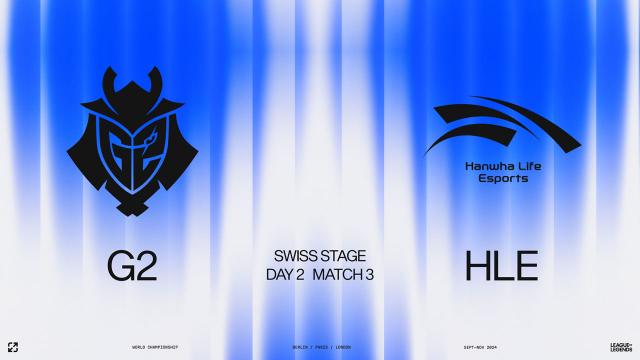 [G2 vs HLE] 3경기 / 2024 월드 챔피언십 스위스 스테이지 | SOOP VOD
