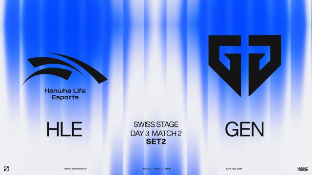 [HLE vs GEN] 2세트 / 2024 월드 챔피언십 스위스 스테이지 | SOOP VOD