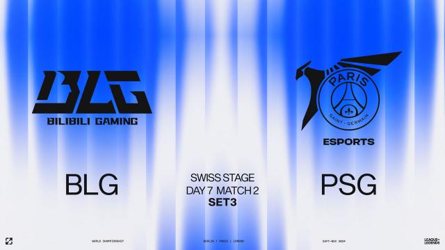 [BLG vs PSG] 3세트 / 2024 월드 챔피언십 스위스 스테이지 | SOOP VOD