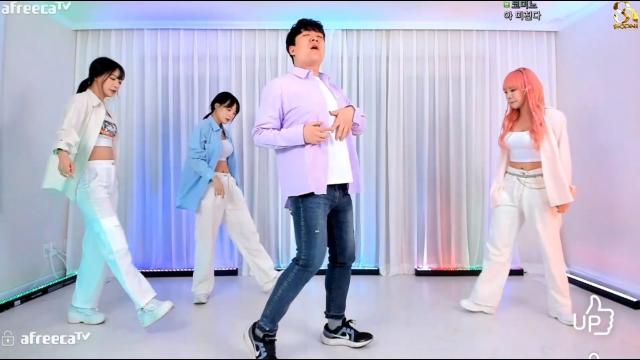 [캐치]수니콘 ️ Dynamite-BTS NSW 퀸다미x류하x깅예솔 객원 나는상윤 화이트팀 댄스 | 아프리카TV VOD