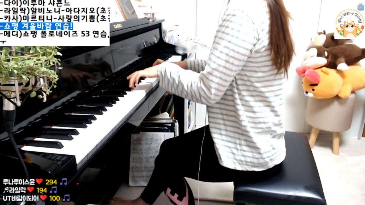 클립 연주중꽃병떨어짐 ♠ 루나별피아노켜잠환영정통음방손끝에서 흐르는 전율♥클래식 음악 신청곡뉴에이지 재즈 가요 이벤트 노래