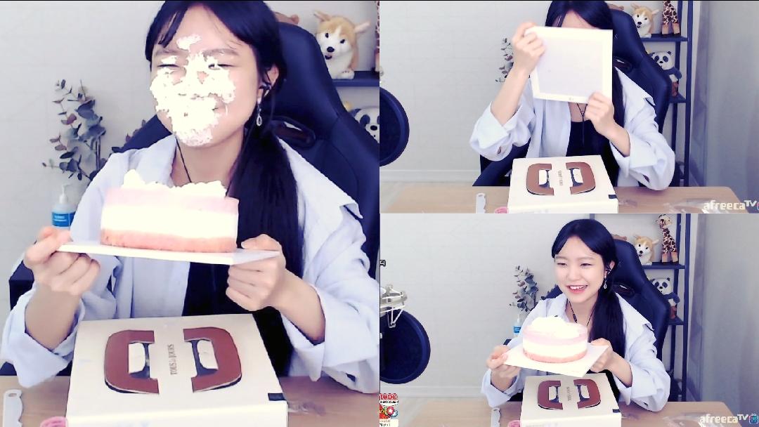 클립 🎂😳파비기념🎉케익코박죽😰🎂여우비누나 안녕하세욥 ㅎㅎ 파비 감사합니다 앞으로 열심히 하겠습니다 아프리카 트월킹