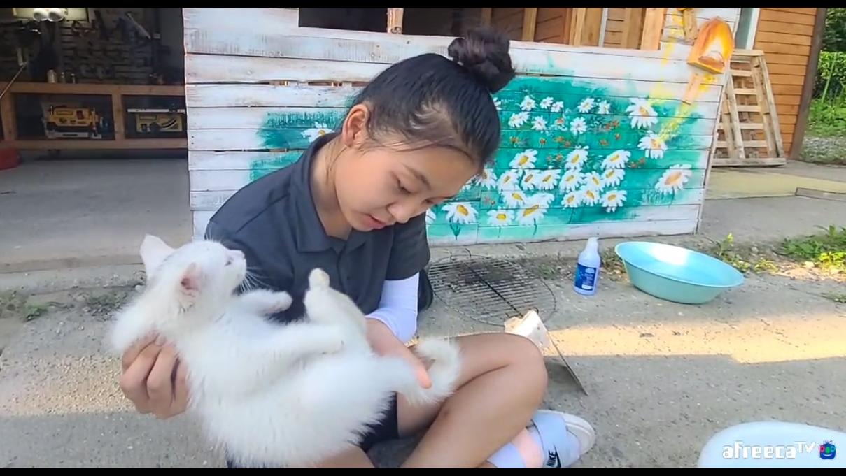 [클립]전진소녀 설이 똥 쌌다 💩 아프리카tv Vod