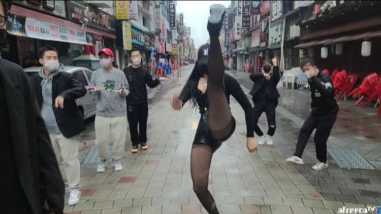 클립 댄스동아리 비 맞으며 춤춰요 새식구들 첫날부터 머선일이고 거루부천댄동단장태우 아프리카tv Vod
