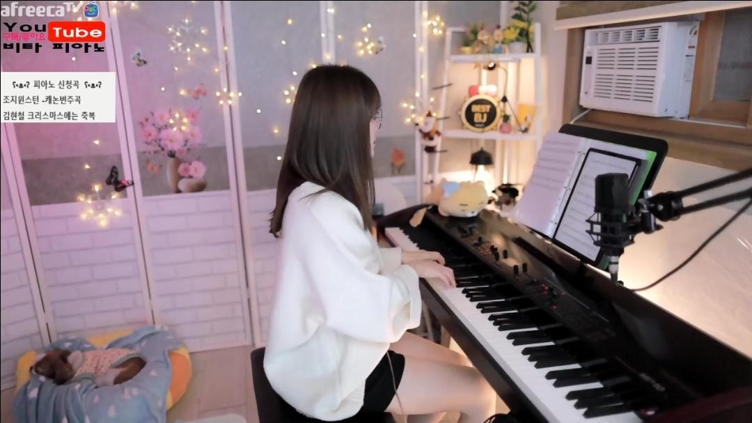 🎶비타피아노🎅 조지윈스턴 캐논변주곡 🎅유튜브 비타피아노 구독 좋아요는 제작자의 힘이 됩니다 🎶 아프리카tv Vod