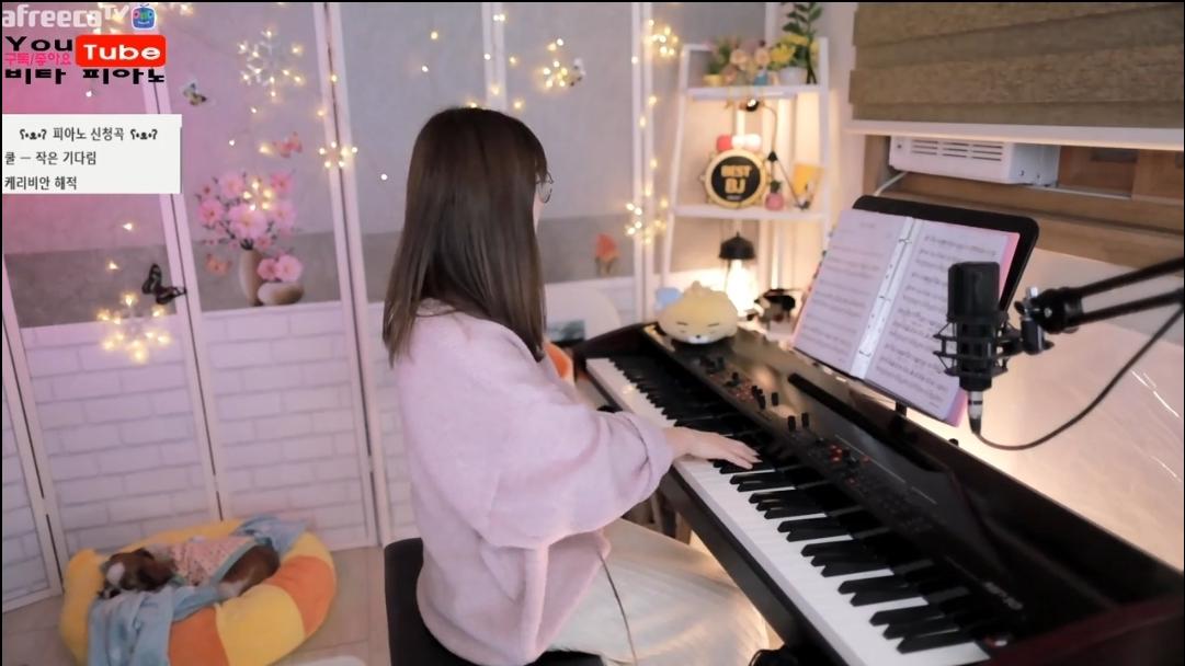 🎶비타피아노🎅 쿨 작은 기다림 🎅유튜브 비타피아노 구독 좋아요는 제작자의 힘이 됩니다🎶 Soop Vod