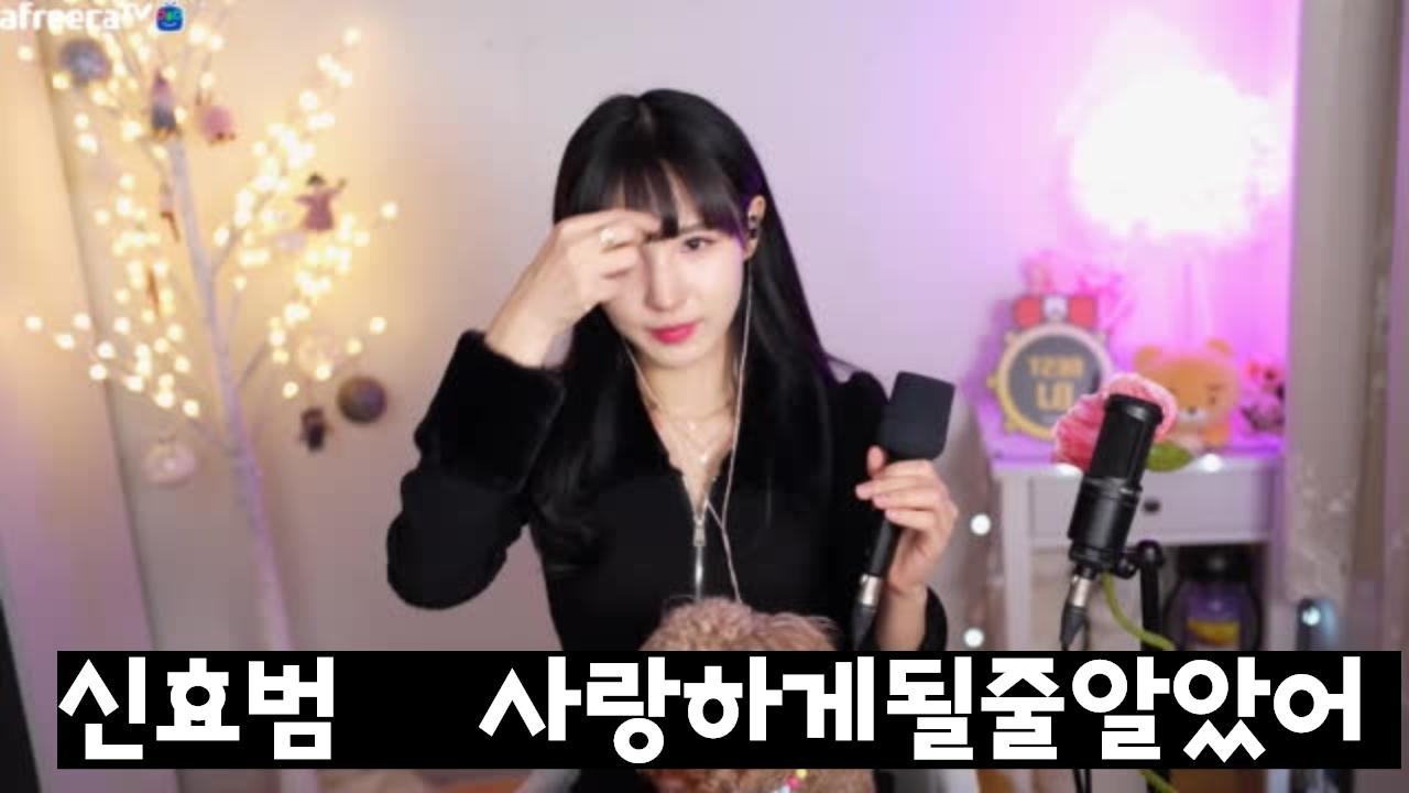 4 클립 아침반모여랏 새해노래라이브 리액션운동뮤지컬 신효범 사랑하게될줄알았어 아프리카tv Vod