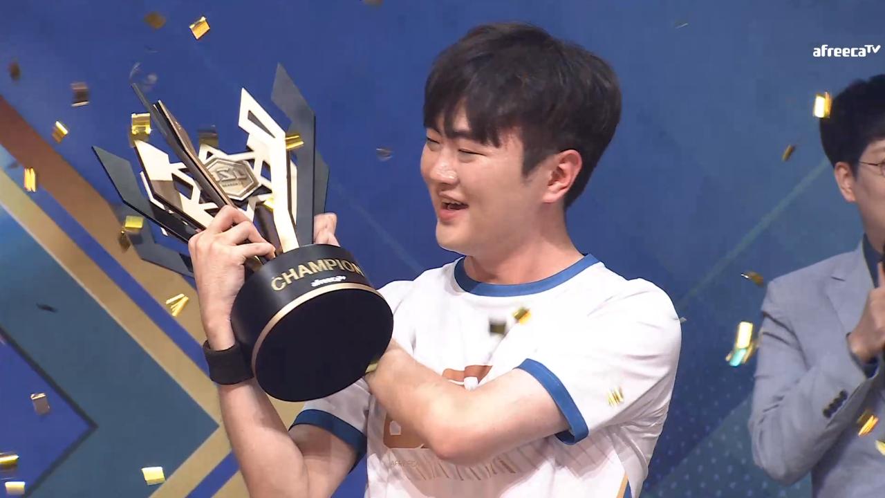 [클립]ASL 시즌14 우승! 테란 김지성 | 아프리카TV VOD