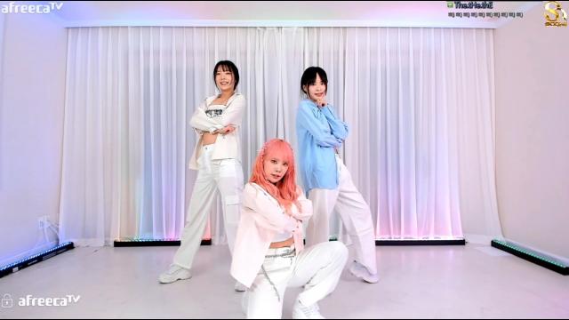 [클립]수니콘 ️ Dynamite-BTS NSW 퀸다미x류하x깅예솔 객원 나는상윤 화이트팀 댄스 | 아프리카TV VOD