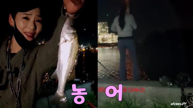 민짱짱 ♡열혈오빠들과 원투낚시♡농어3수 | SOOP VOD