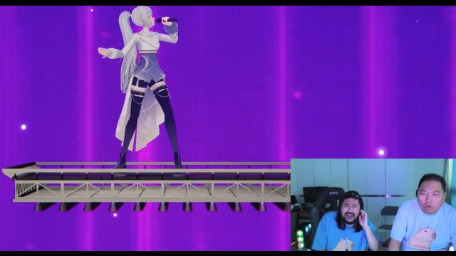 [클립][아이네 콘서트] Star walkin- 조경훈&박재박님 반응(EVER PURPLE) | SOOP VOD