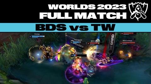 [BDS vs TW] 전체보기 / 2023 월드 챔피언십 플레이 인 스테이지 | SOOP VOD