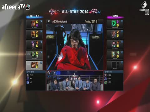 『올스타전 결승전』최고화질★롤【SKT1 K : OMG】 | SOOP VOD