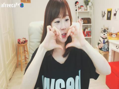 BJ한나♥(생) BHC뿌링클치킨 같이 먹어요!!ㅋㅋ | 아프리카TV VOD