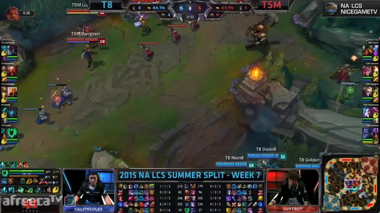 피글렛대엠퍼러! TL대TDK NA LCS lol[나겜 | SOOP VOD